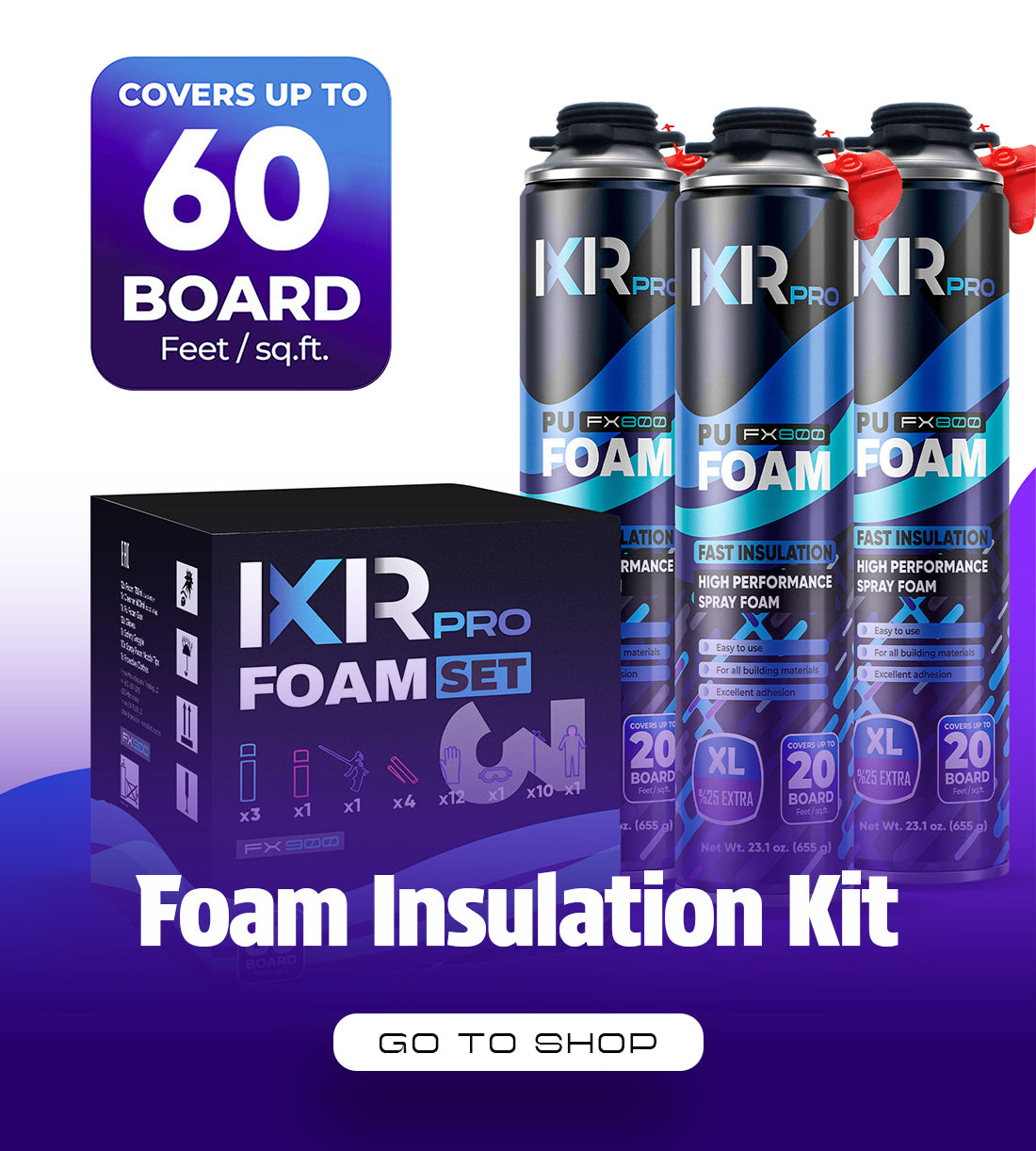 Maximize Benefits of Your Spray Foam Insulation Kit – ixirpro