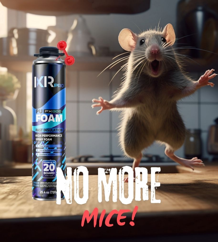 How Spray Foam Insulation Helps Stop Mice – ixirpro
