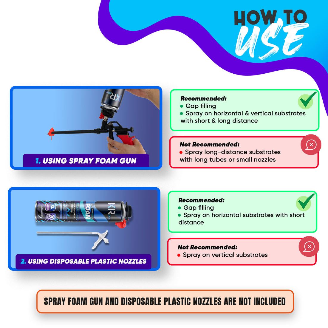 Insulation Foam Spray Can Mega – Closed‑Cell Thermal Foam – ixirpro