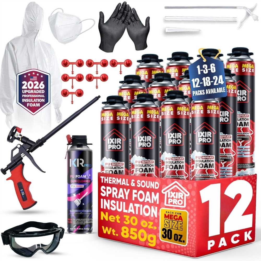 IXIRPRO Spray Foam Insulation Kit – ixirpro