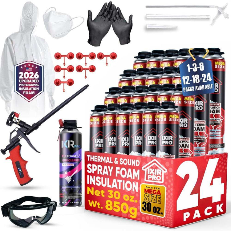 IXIRPRO Spray Foam Insulation Kit – ixirpro
