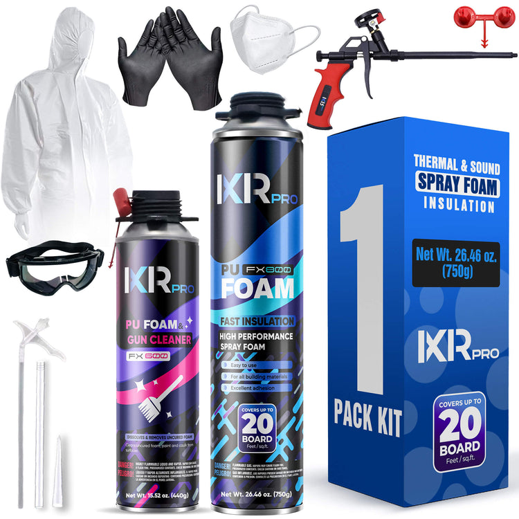 Insulation Foam Spray Can Mega – Closed‑Cell Thermal Foam – ixirpro